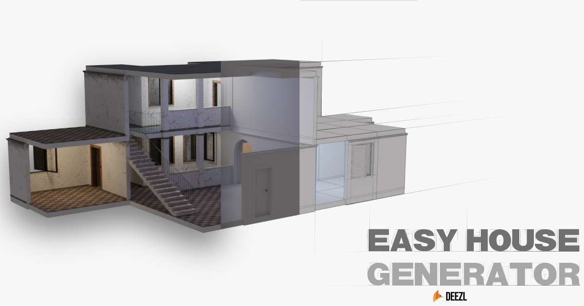 Easy House Generator (HDRP) | 3D Props | Unity Asset Store