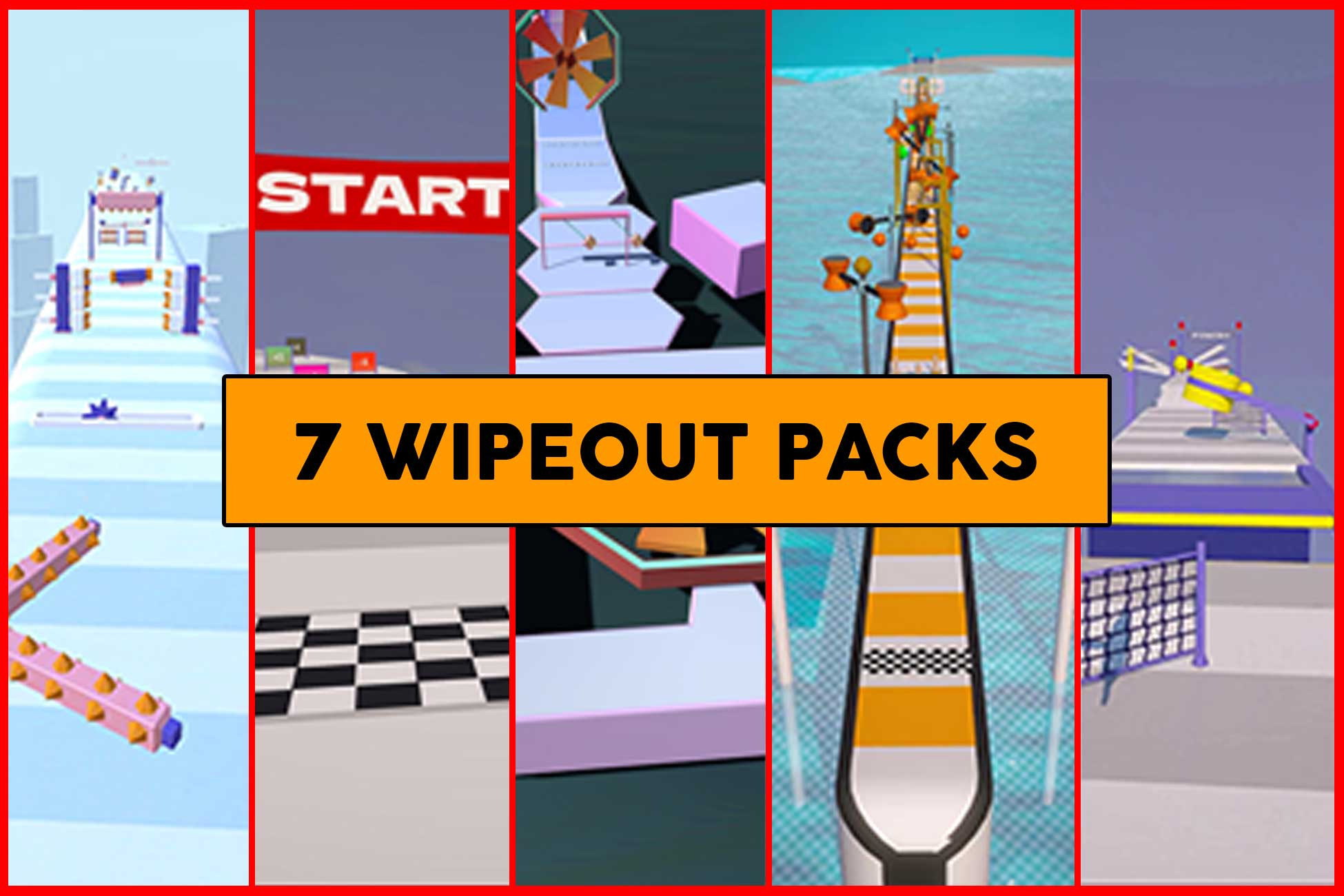 Wipeout Bundle Pack | 3D Environments | Unity Asset Store