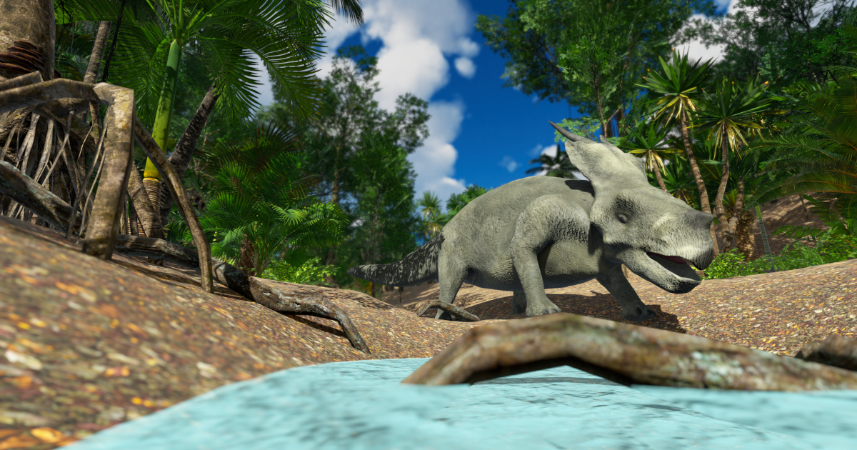 Achelousaurus Jurassic Dinosaur | Characters | Unity Asset Store