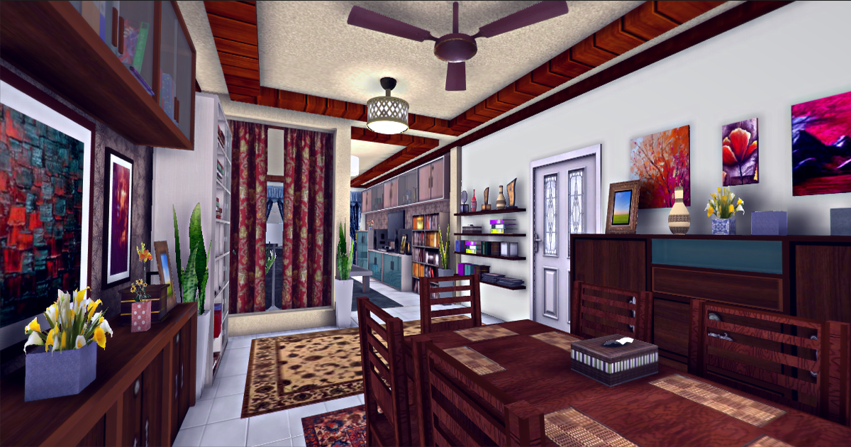 Living Room Interior | 3D 도시 | Unity Asset Store