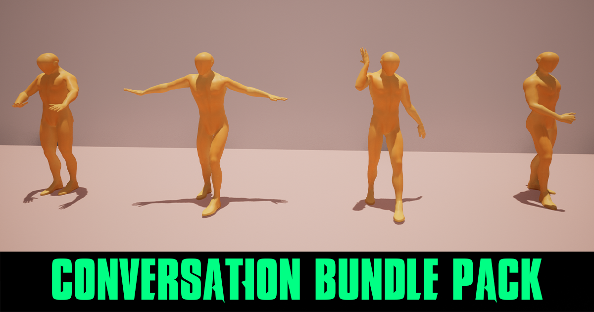 Conversation Bundle Pack | 3D Animations | Unity Asset Store