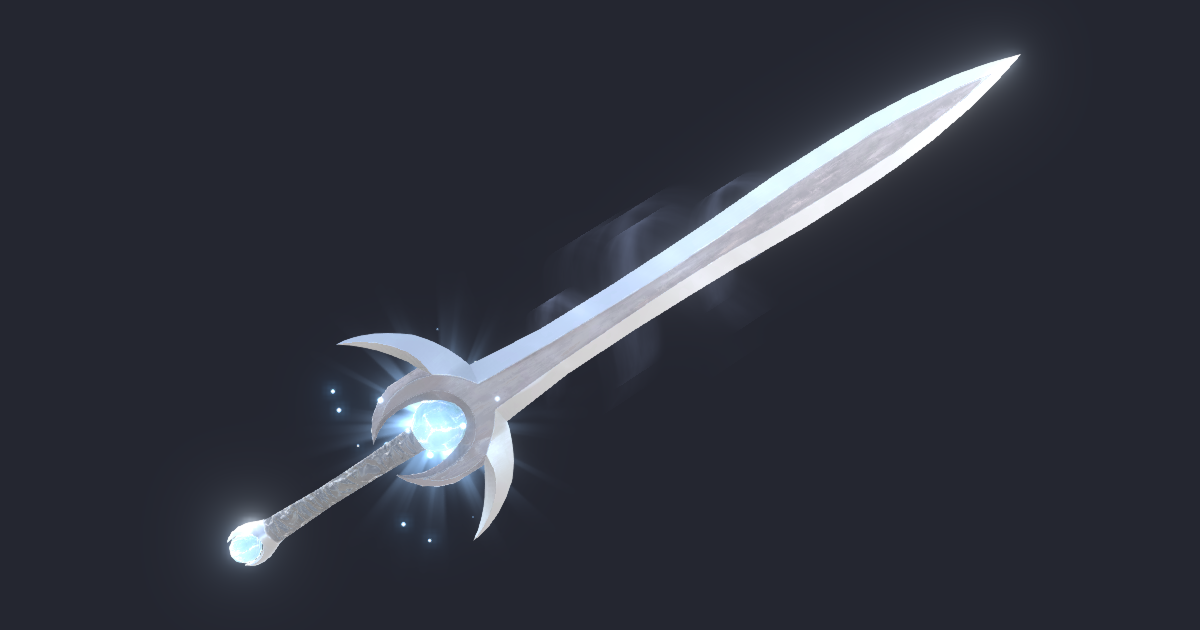 Fantasy Moon sword | 3D Weapons | Unity Asset Store