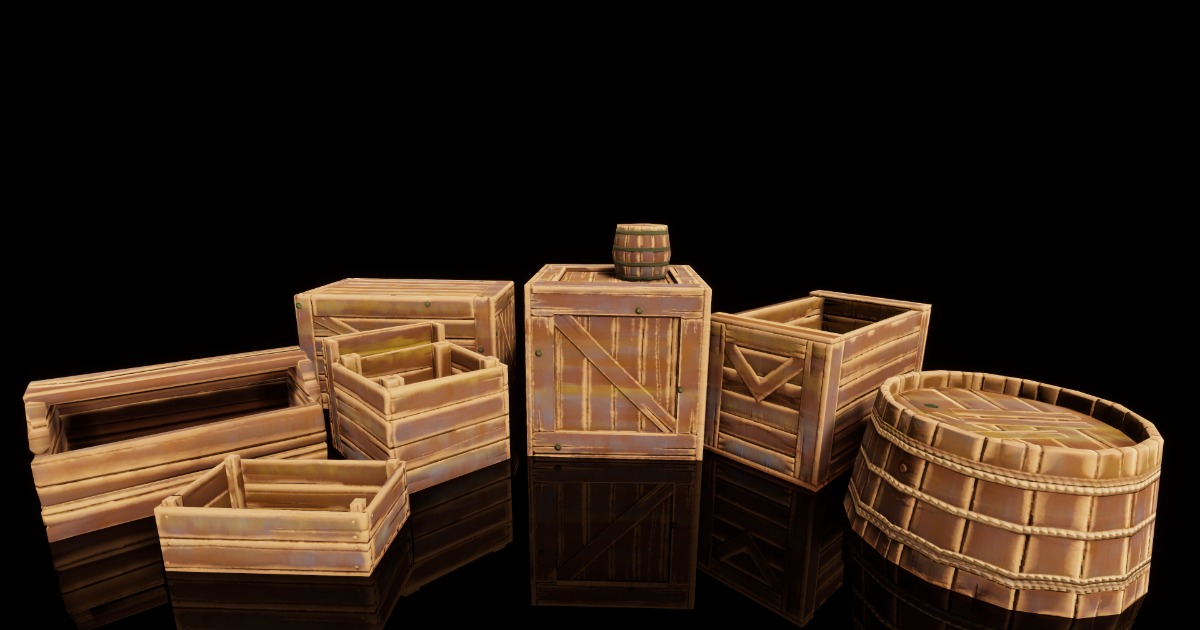 Stylized Exterior & Interior Props - Erbeilo 3D | 3D Props | Unity ...