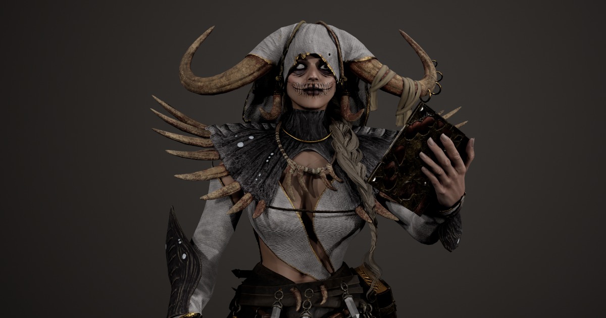 Witch Occultist | Characters | Unity Asset Store
