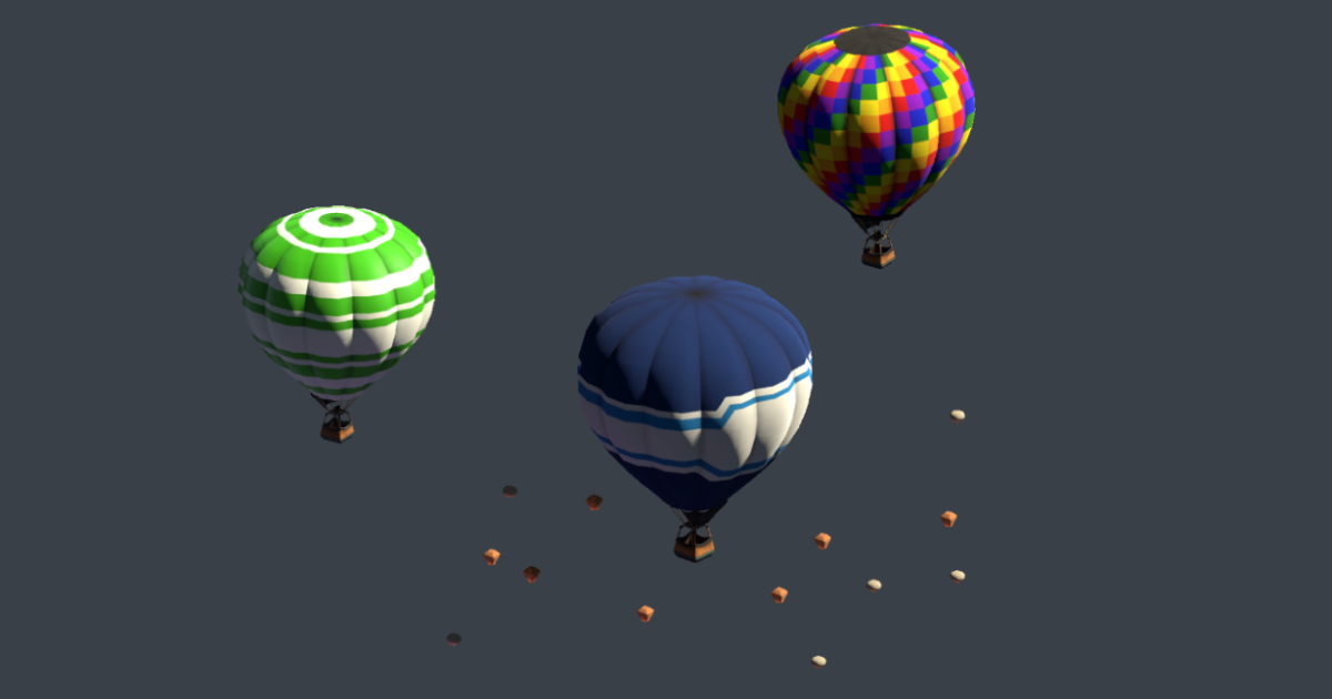 Modern Balloon Pack | 3D Props | Unity Asset Store