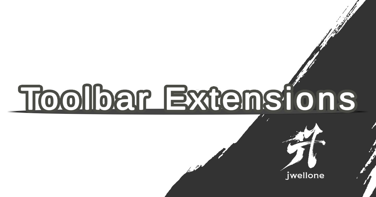 ToolbarExtensions | GUI Tools | Unity Asset Store