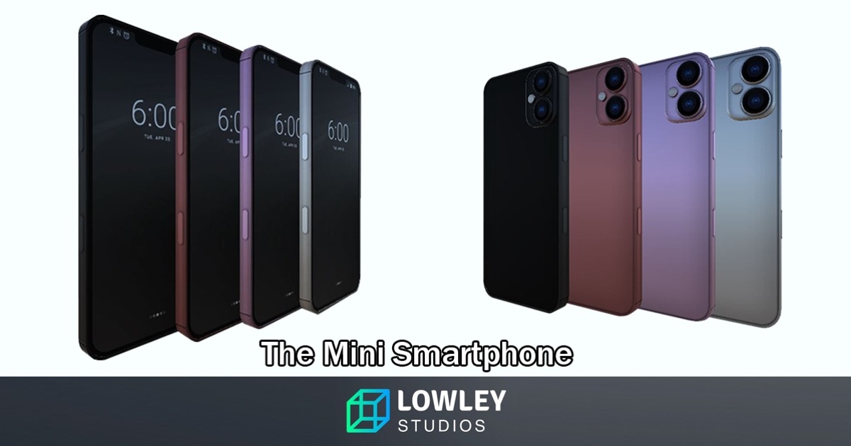 The Mini Smartphone | 3D Electronics | Unity Asset Store