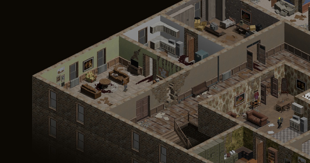 Zombie Interior - HD Isometric Tileset | 2D Environments | Unity Asset ...