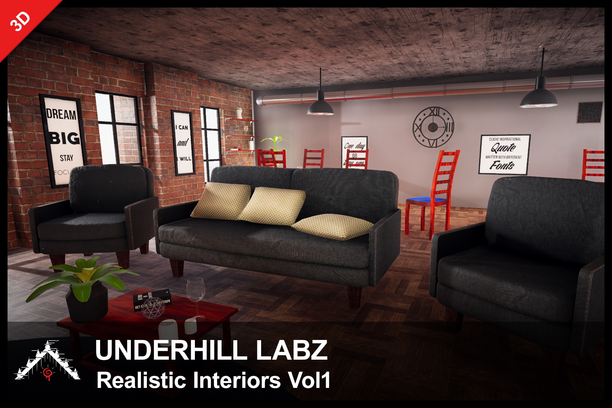 Realistic Interiors Vol1 | 3D Interior | Unity Asset Store