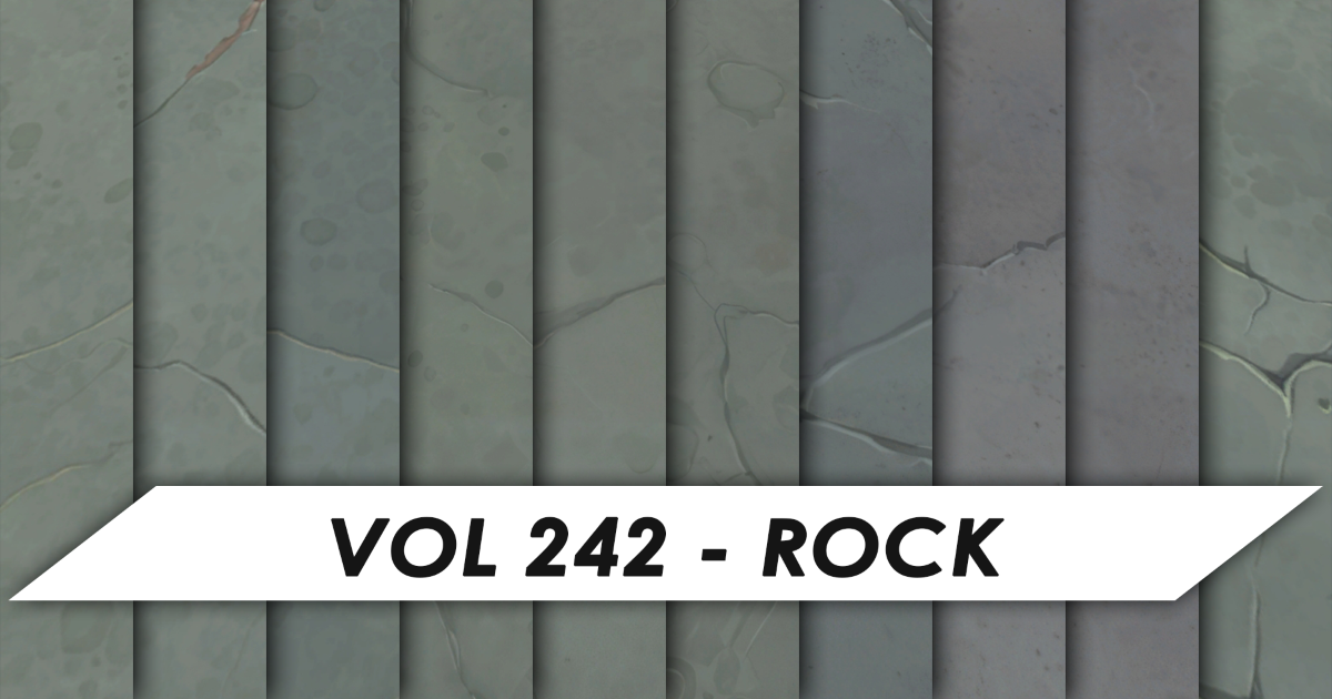 Stylized Textures - Vol 242 - Rock | 2D Textures & Materials | Unity ...