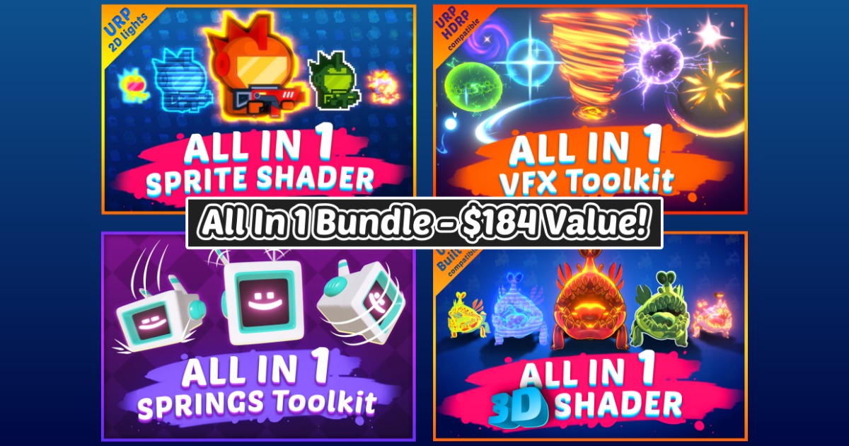 All In 1 Bundle | VFX Shaders | Unity Asset Store