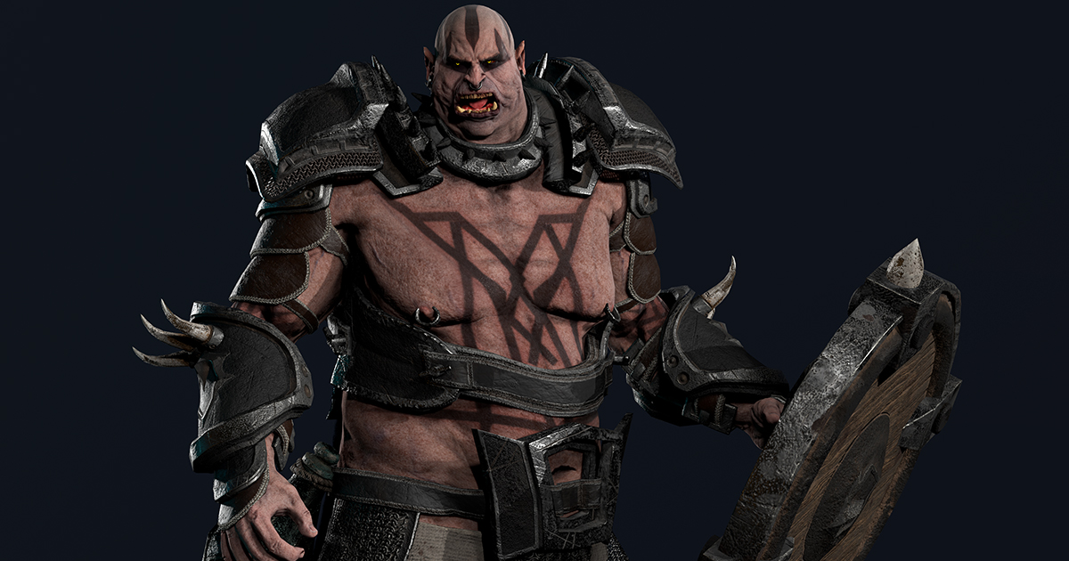 Orc Tank | 3D Creatures | Unity Asset Store