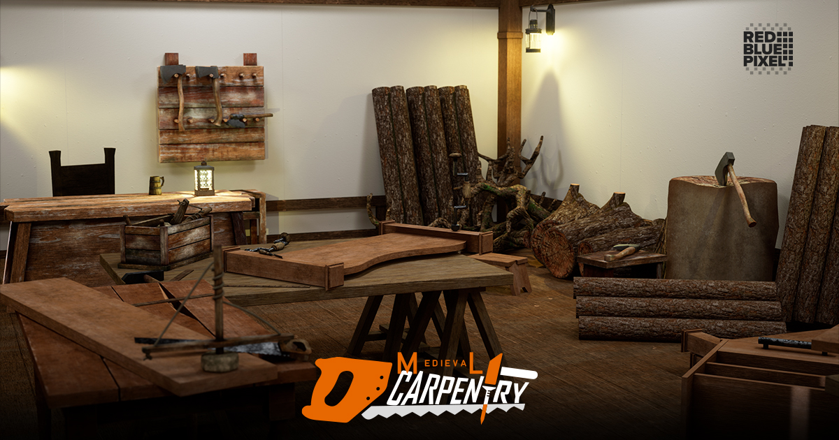 Medieval Carpentry | 3D Props | Unity Asset Store