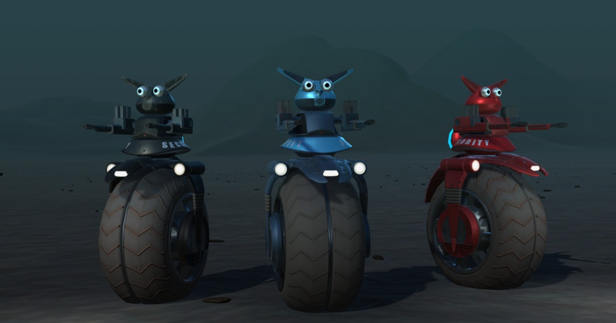 Security Bot Level 2 | 3D Robots | Unity Asset Store