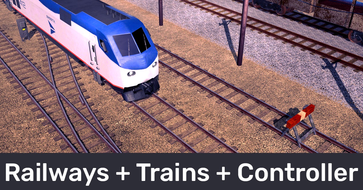 Railway Constructor | Level Design | Unity Asset Store