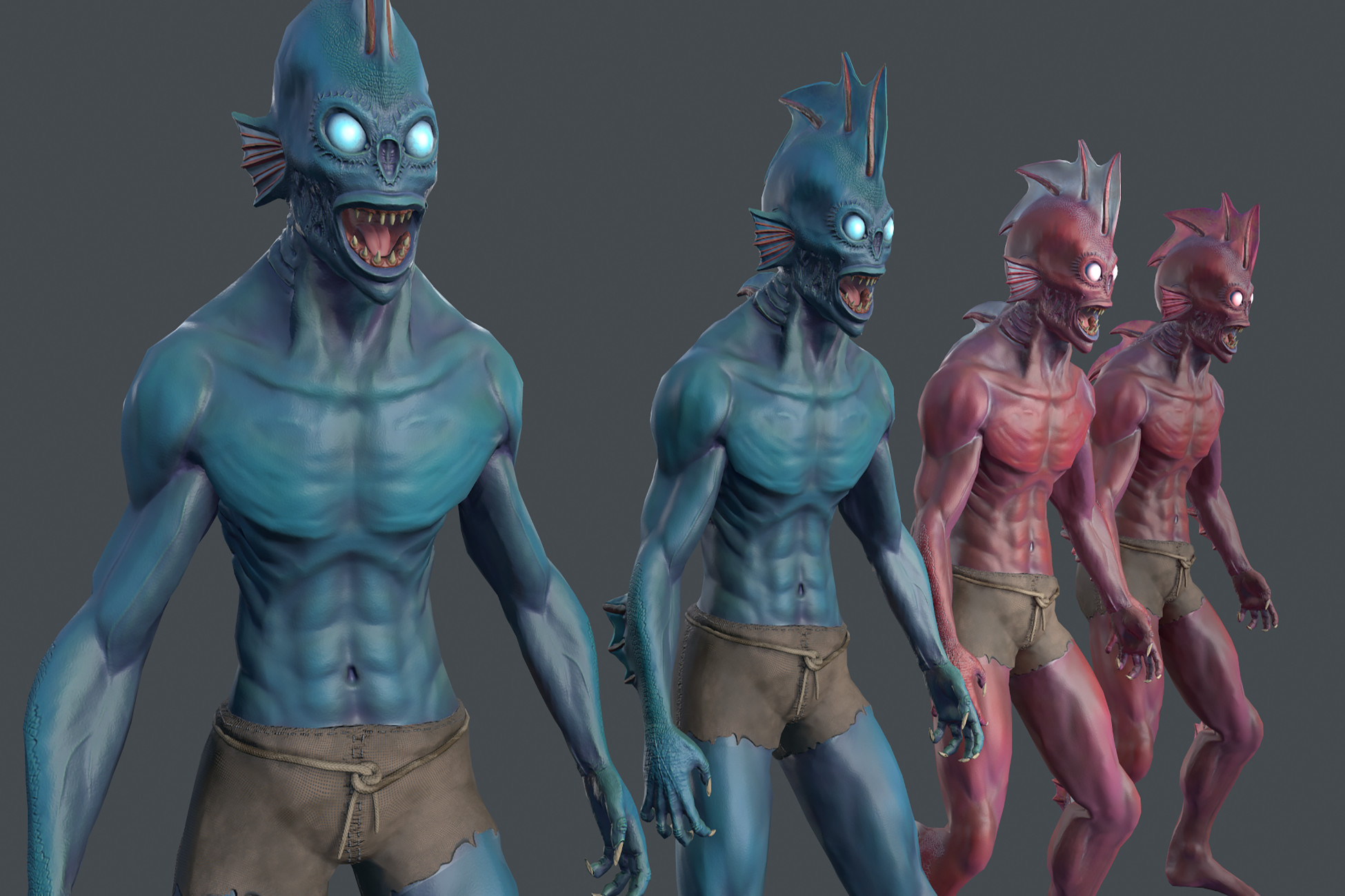 Drowned | 3D Characters | Unity Asset Store