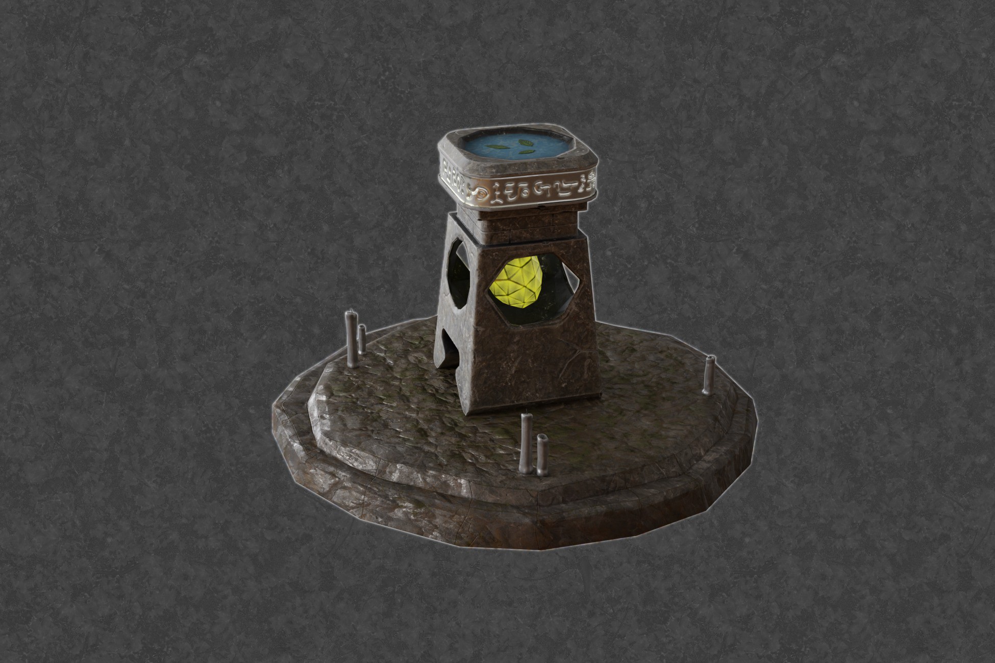 Stone Altar | 3D Exterior | Unity Asset Store