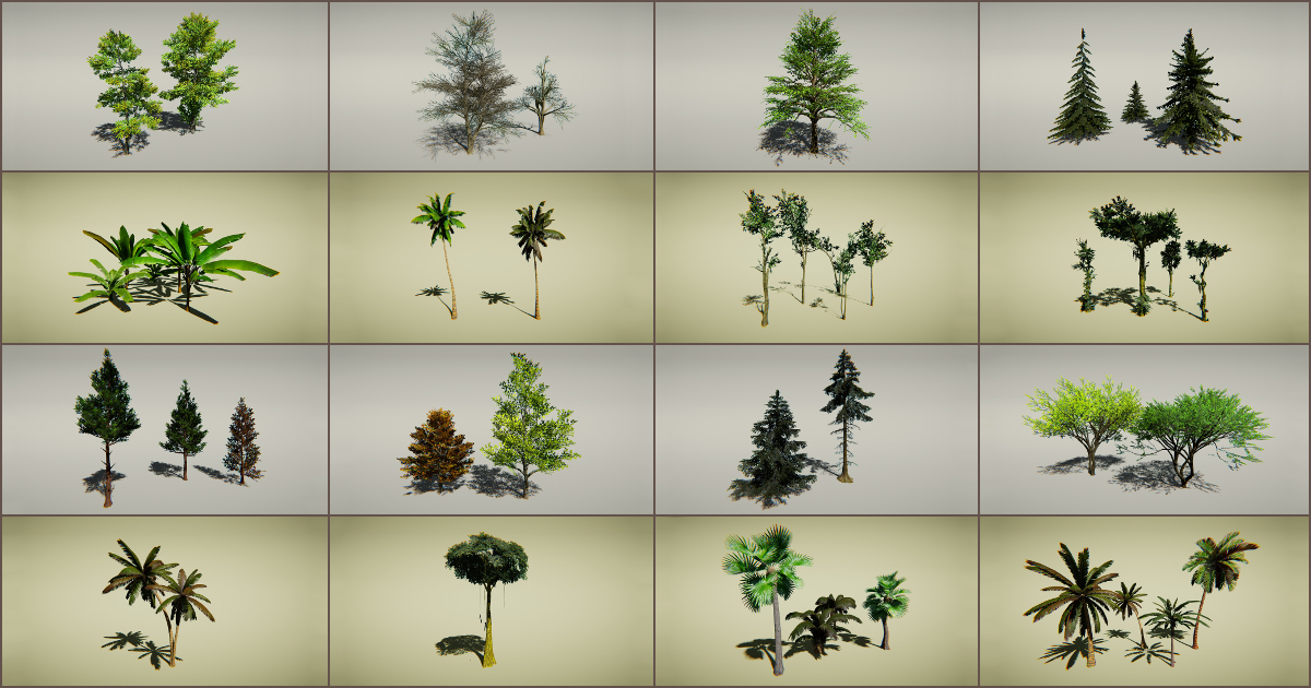 Animated Vegetation Ultimate Pack | 3D Vegetation | Unity Asset Store