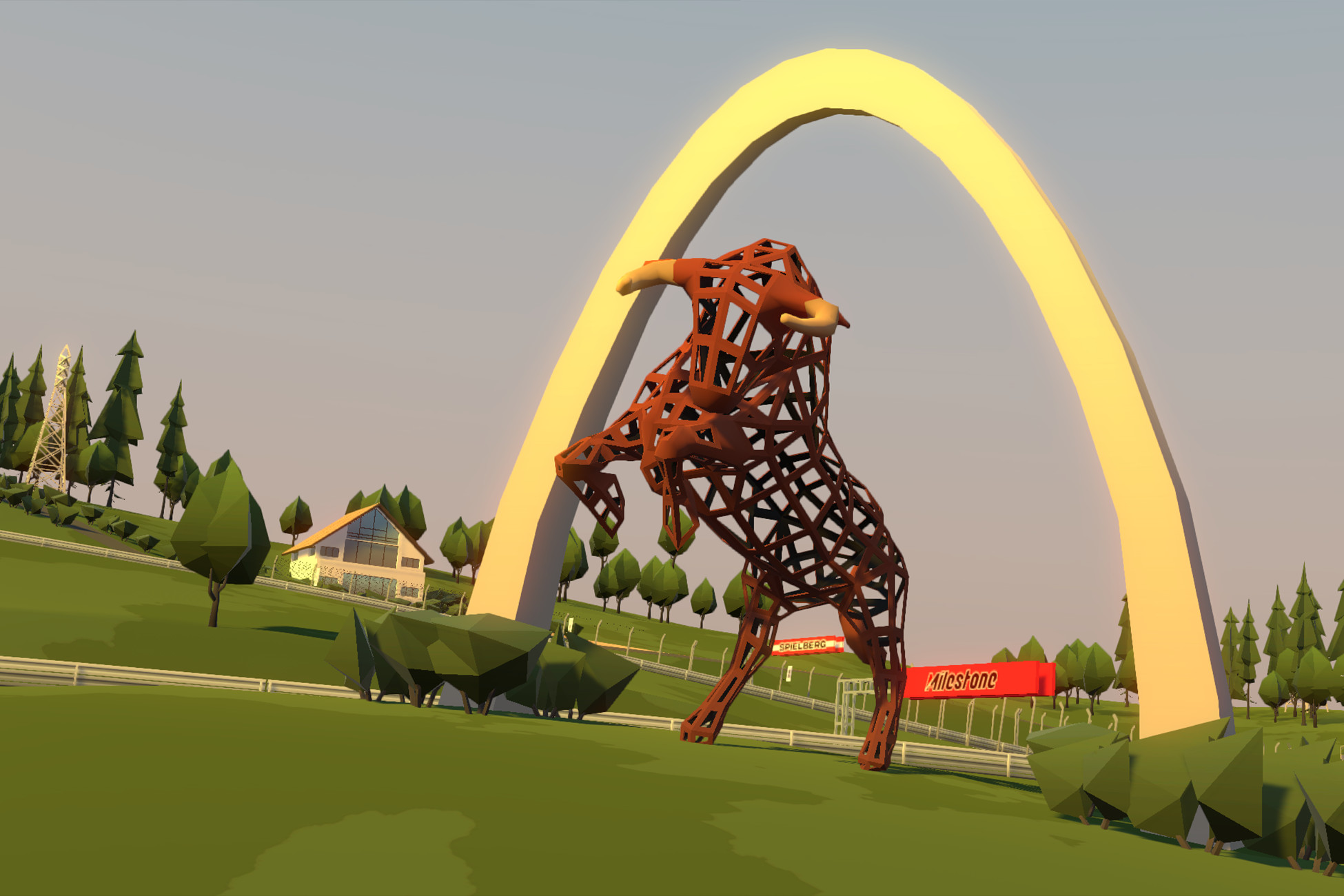 Cartoon Race Track Spielberg | 3D Roadways | Unity Asset Store