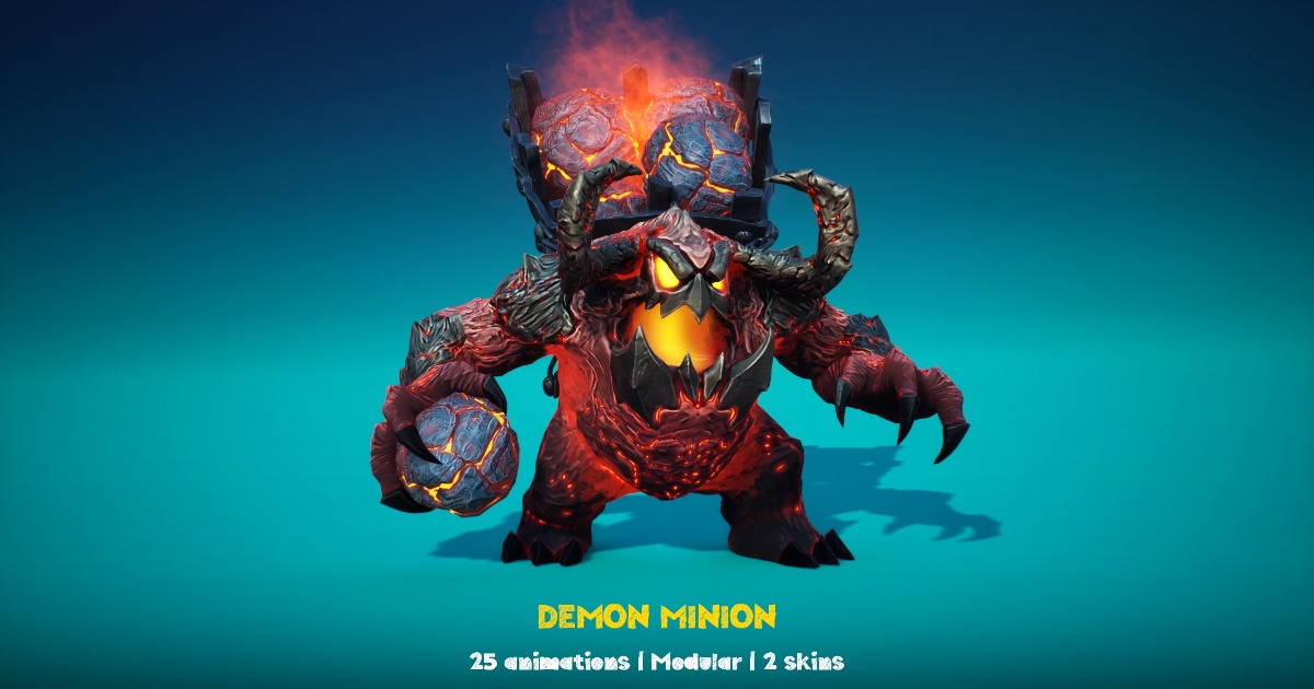 Demon Minion Character | 3D Creatures | Unity Asset Store