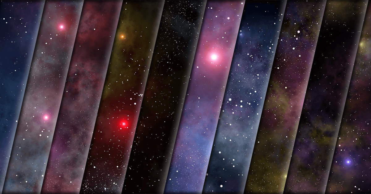 4K Space Nebula Pack Vol. 2 | 2D Textures & Materials | Unity Asset Store