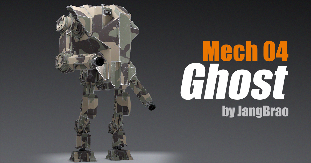 Mech 04 | 3D Robots | Unity Asset Store