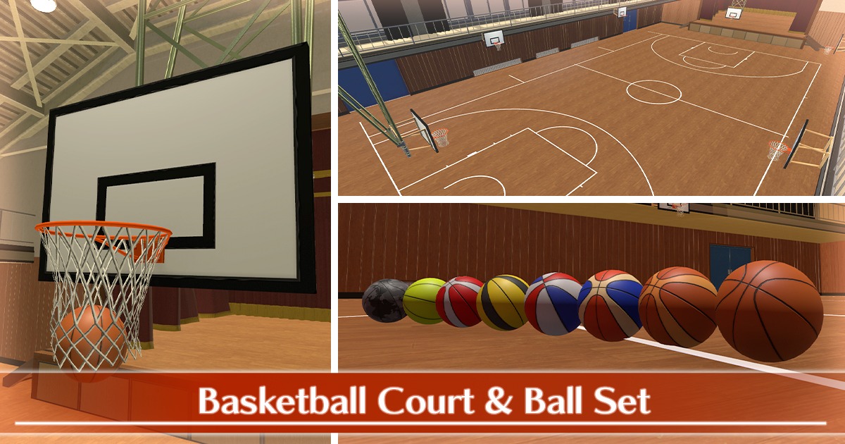 Basketball Court & Ball Set | 3D Environments | Unity Asset Store