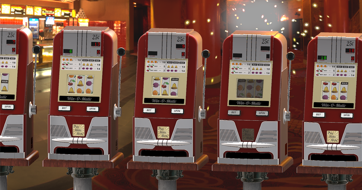 Retro VR Slot Machine | 3D Electronics | Unity Asset Store