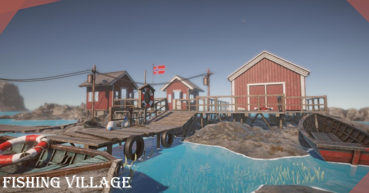 Nordic Fishing Village | 3D Environments | Unity Asset Store