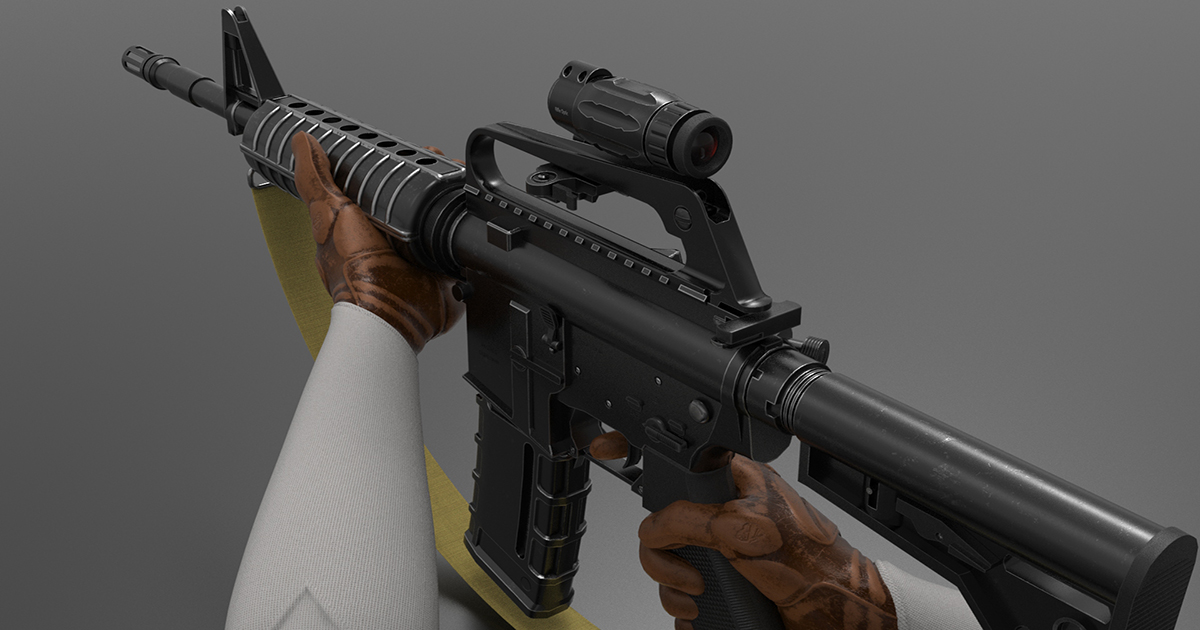 m16A2 (Fps - Tps) | 3D Weapons | Unity Asset Store
