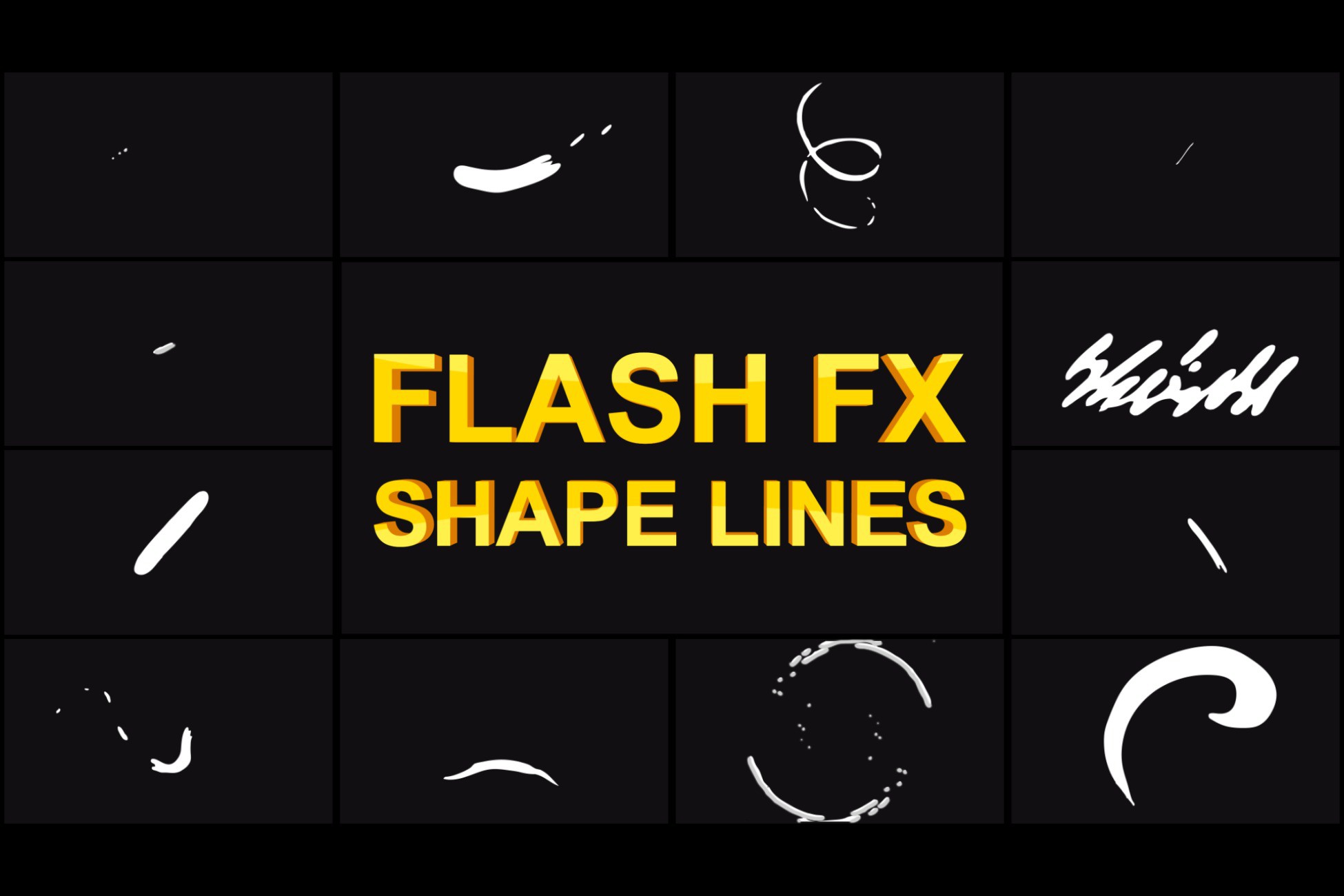 Shape Lines Pack | 불 & 폭발 | Unity Asset Store