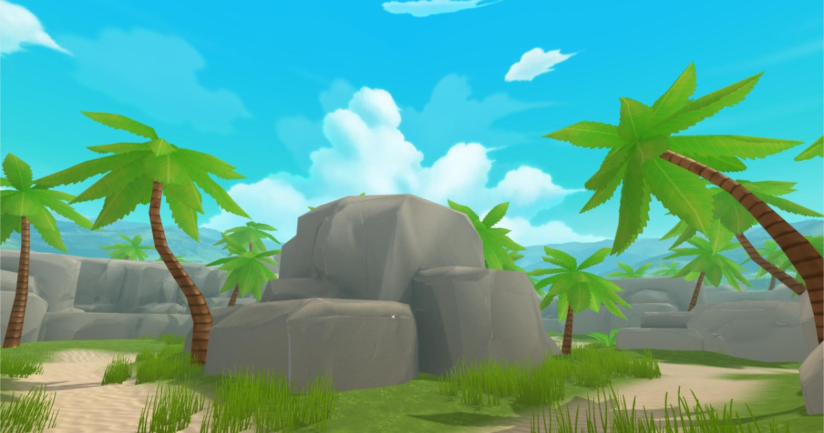 Stylized Tropical island Mobile Friendly Fps | 3D Landscapes | Unity ...