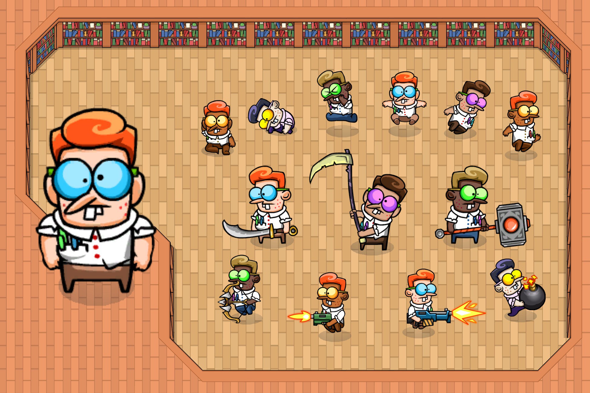 2D Character - Nerd | 2D Characters | Unity Asset Store