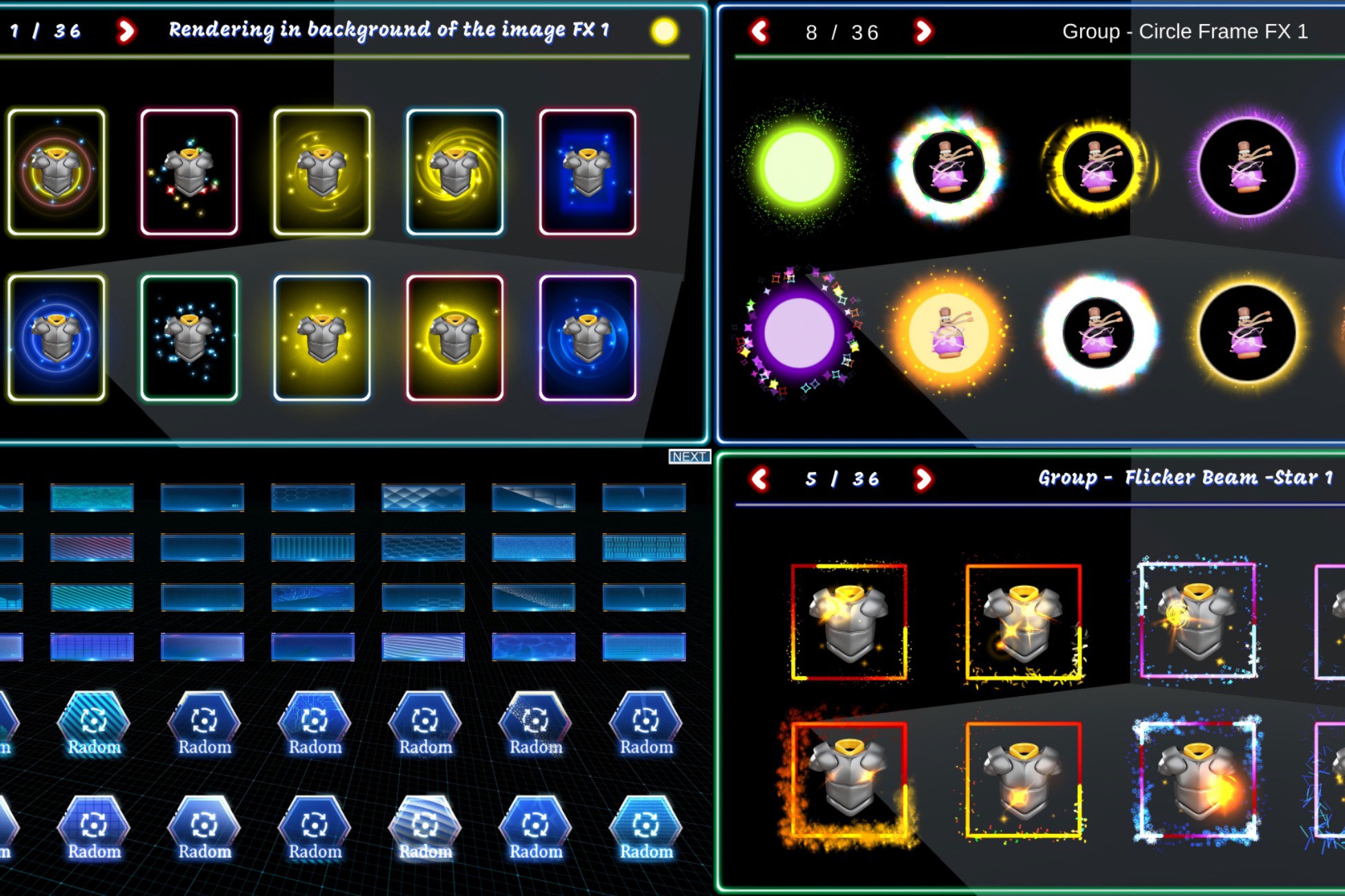 UI FX Pack | VFX | Unity Asset Store