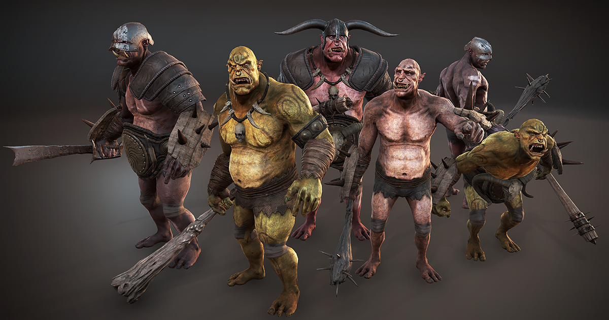 Ogres | Characters | Unity Asset Store