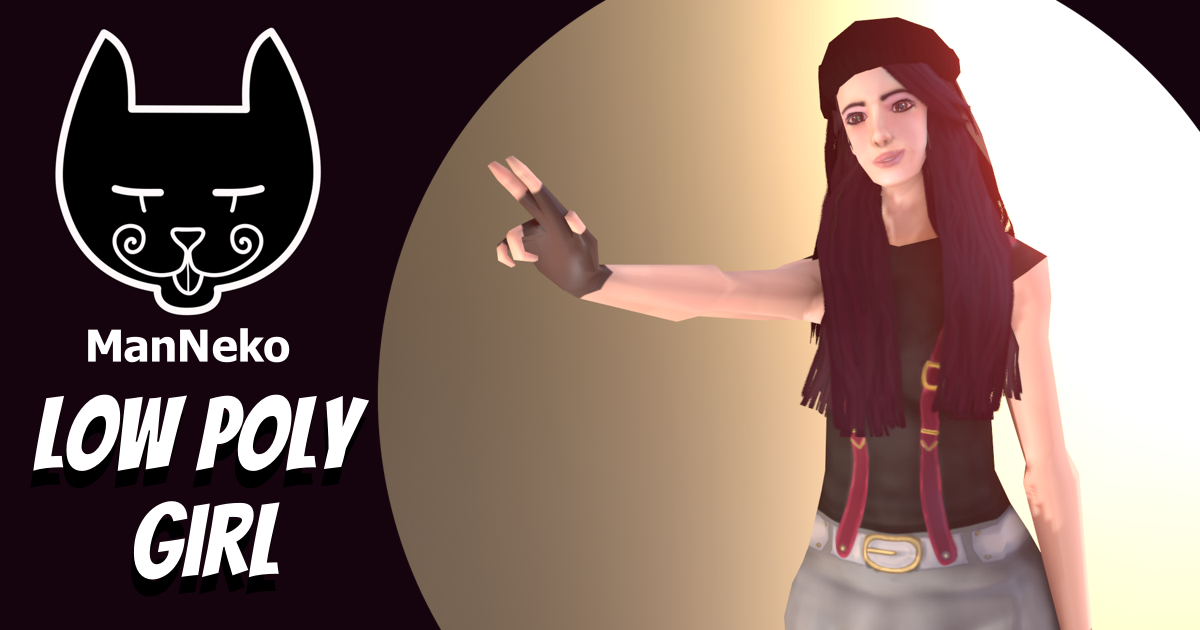 Low Poly Young Girl Free | 3D Characters | Unity Asset Store