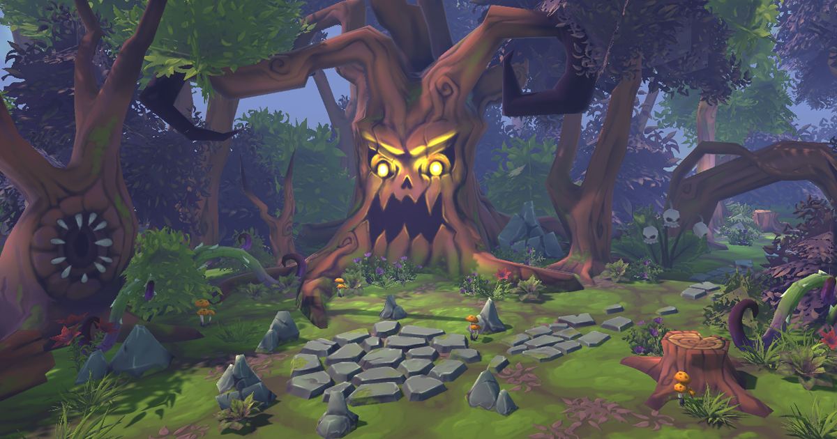 Spooky Forest Environment Pack | 3D Fantasy | Unity Asset Store