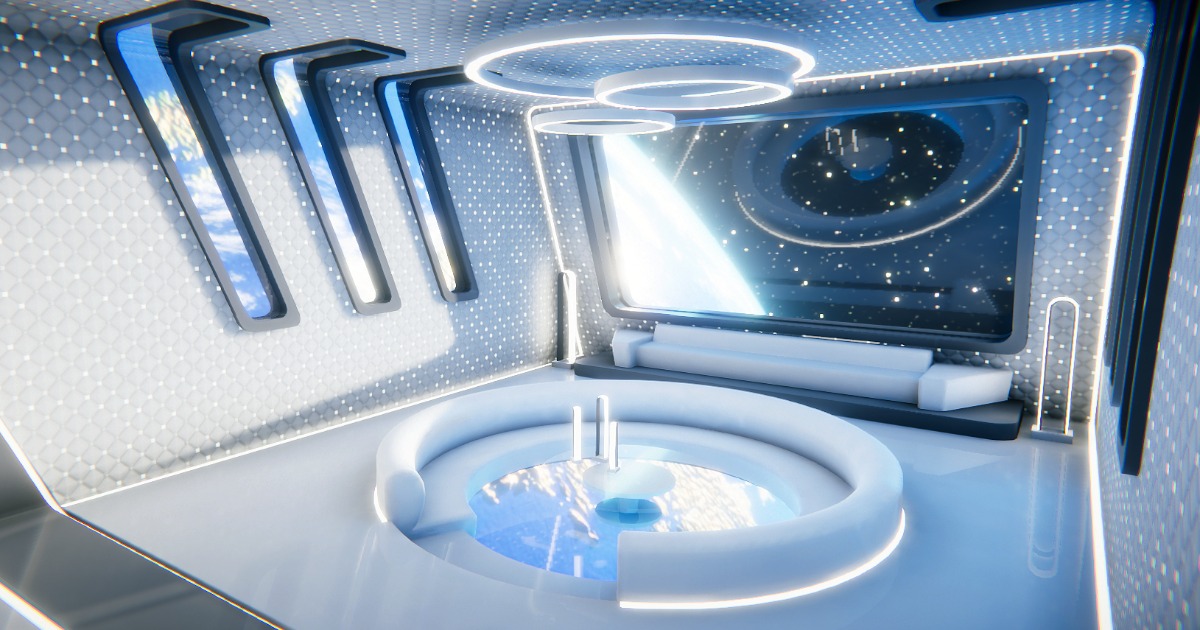 VR/Metaverse Space Room | 3D Environments | Unity Asset Store