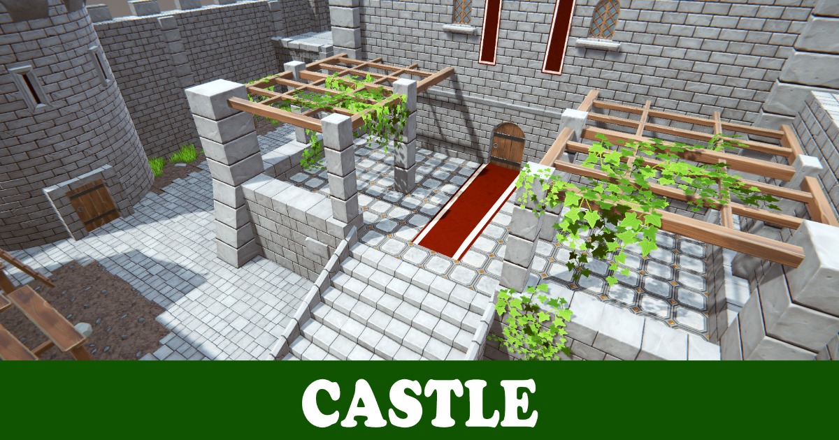 Castle modular | 3D ファンタジー | Unity Asset Store