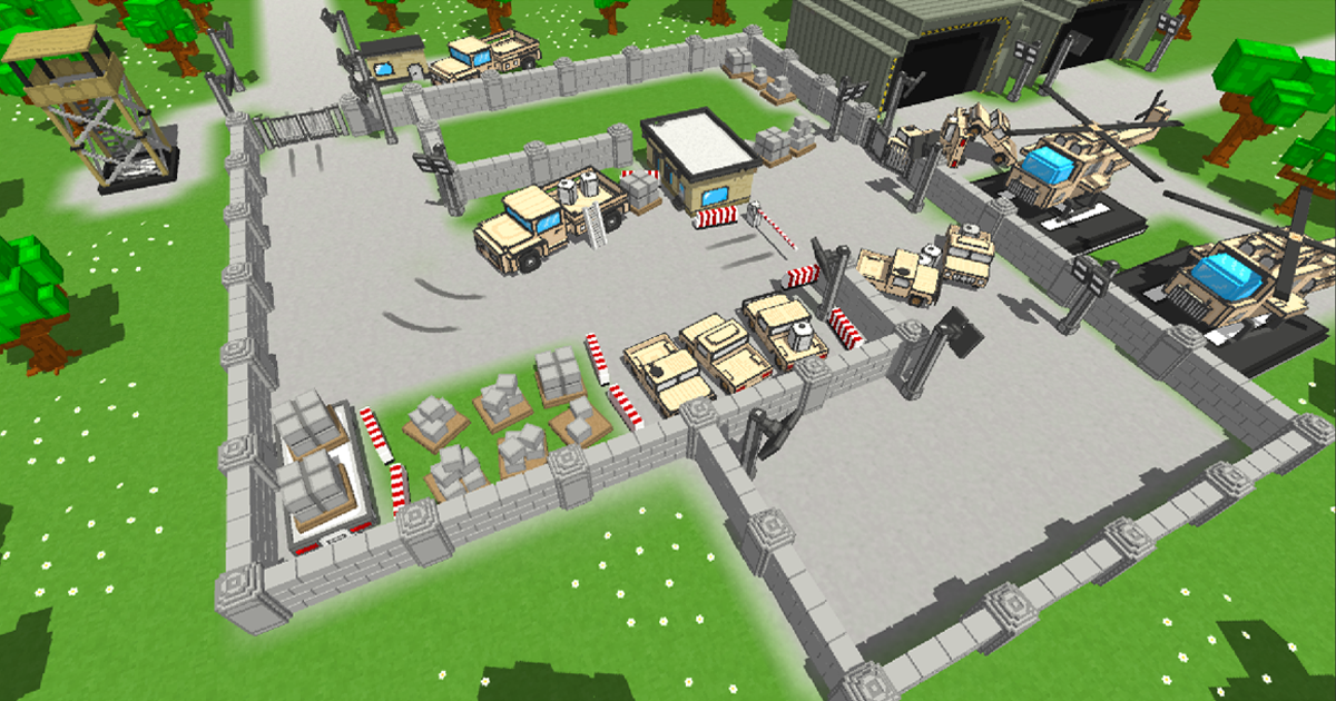 Voxel Tanks Pack - Army Style | 3D Environments | Unity Asset Store