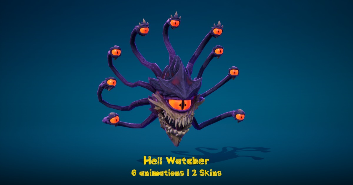 Hell Watcher | 3D Creatures | Unity Asset Store
