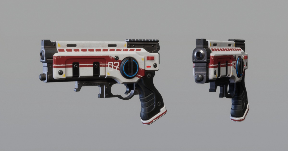 Sci Fi Gun F | 3D Guns | Unity Asset Store