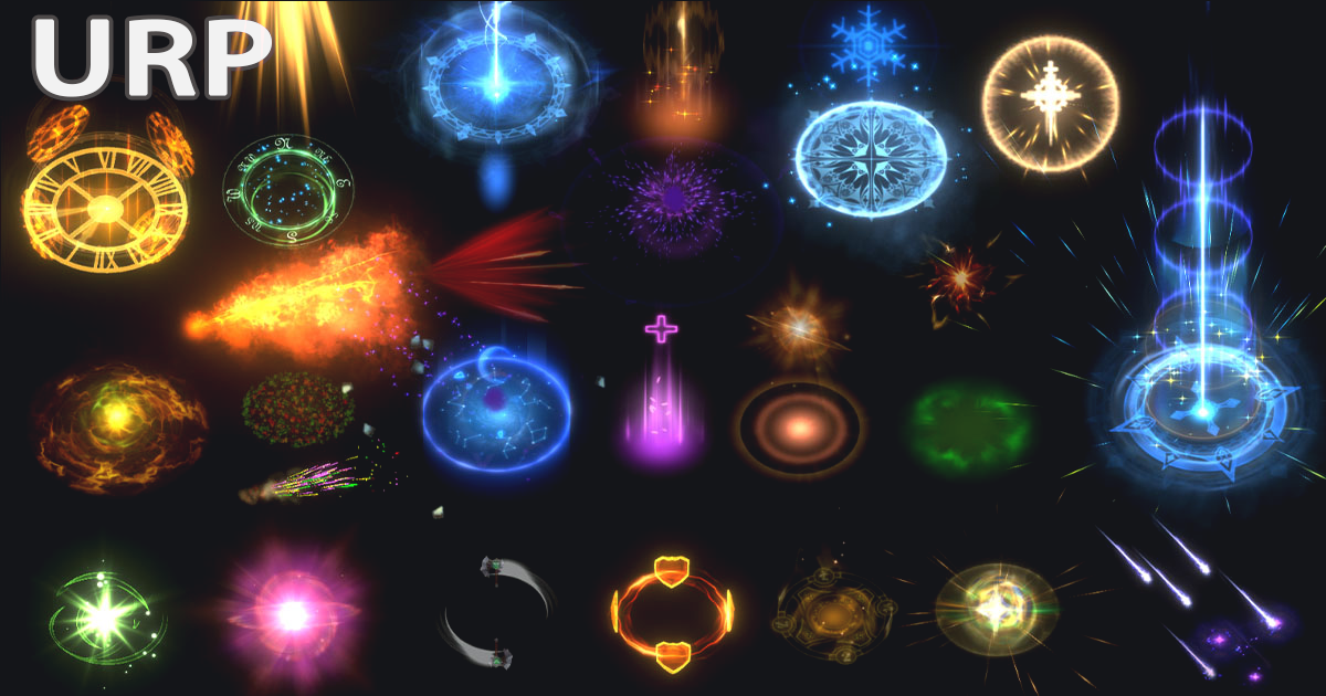 RPG Game VFX Collection Vol.3(URP) | ビジュアルエフェクト パーティクル | Unity Asset Store
