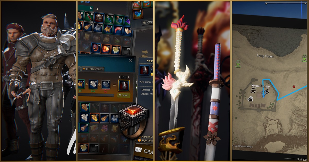 Master RPG Bundle1 - Character Creator|Fantasy Weapons|Inventory Engine|Map | Game Toolkits ...