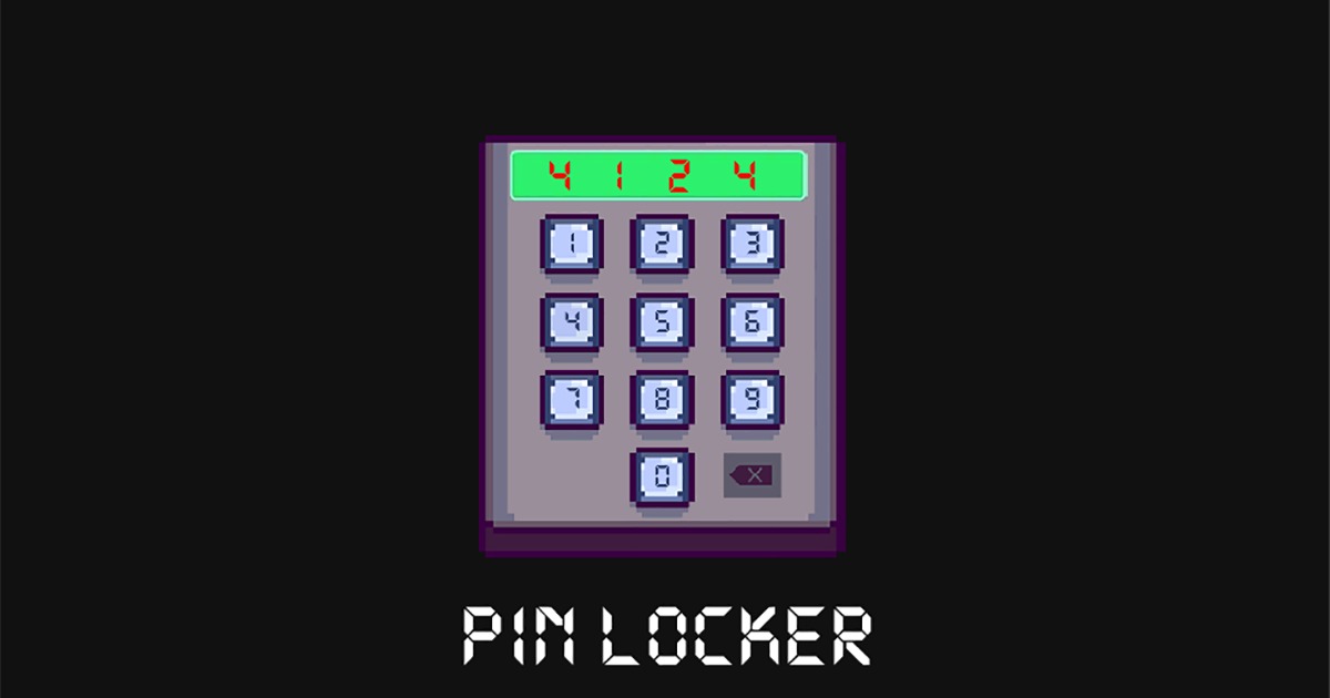 PIN Locker | 2D Environments | Unity Asset Store