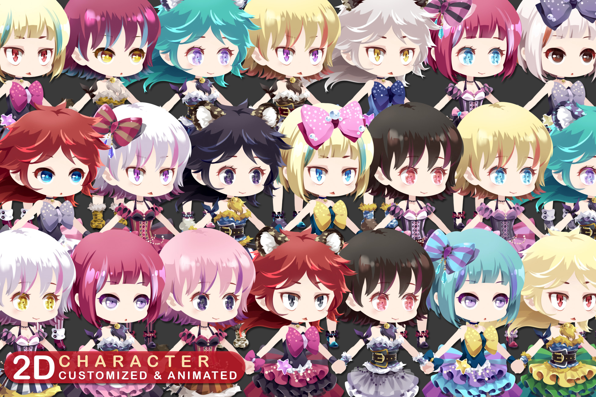 Customized & Animated Doll _2 | 2D Characters | Unity Asset Store Customized & Animated Doll _2 | 2D Characters | Unity Asset Store