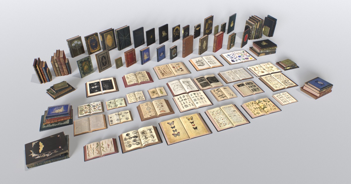 RPG Books | 3D Props | Unity Asset Store