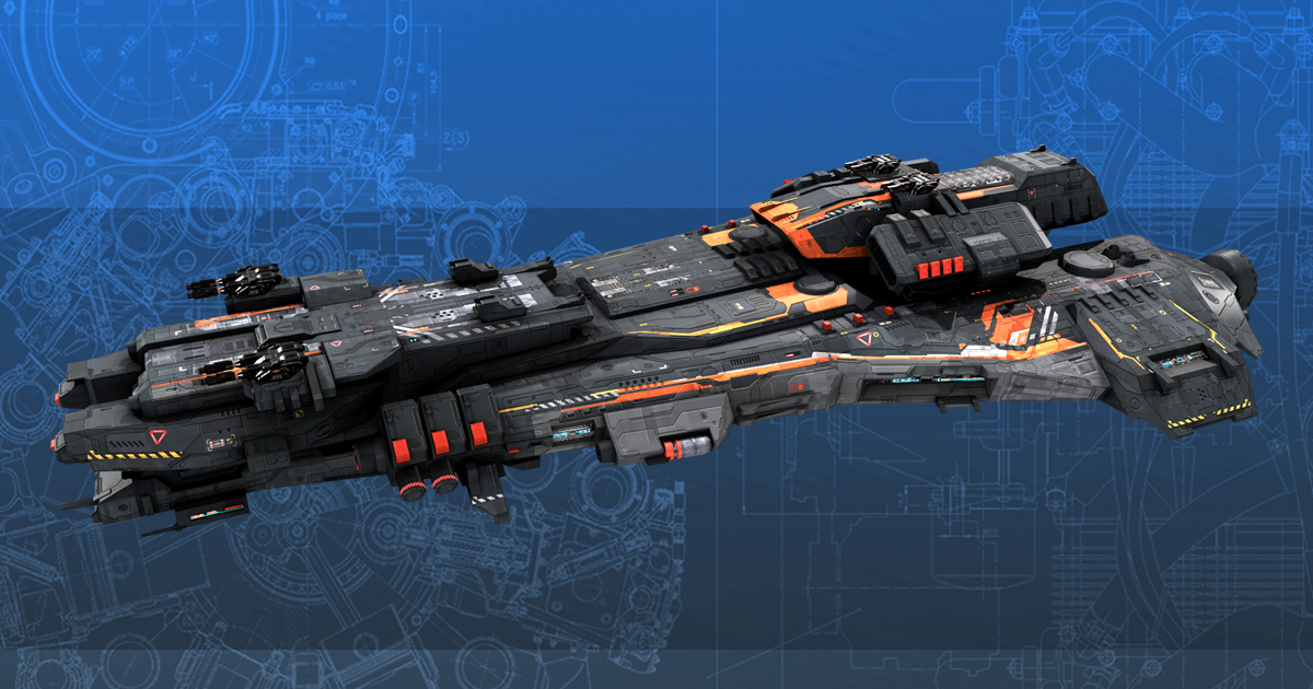 Federation Destroyer K4 | 3D Space | Unity Asset Store
