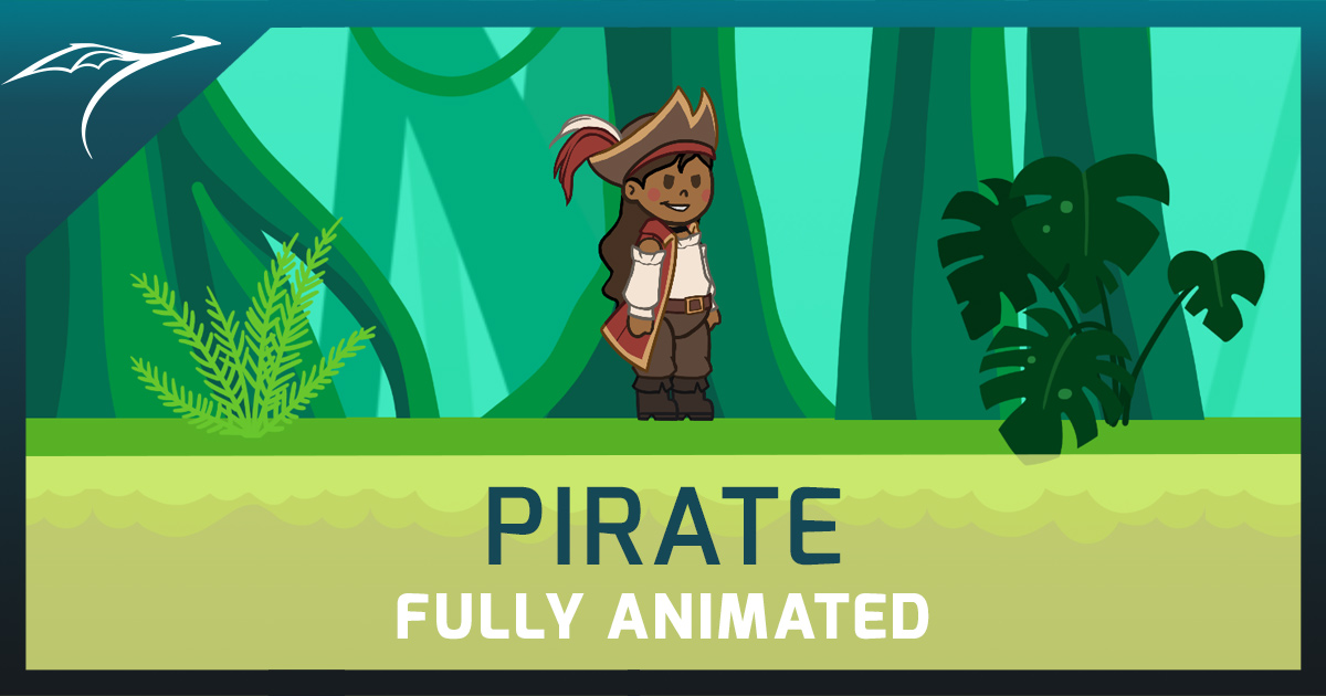 2D Animated Pirate | 2D Characters | Unity Asset Store