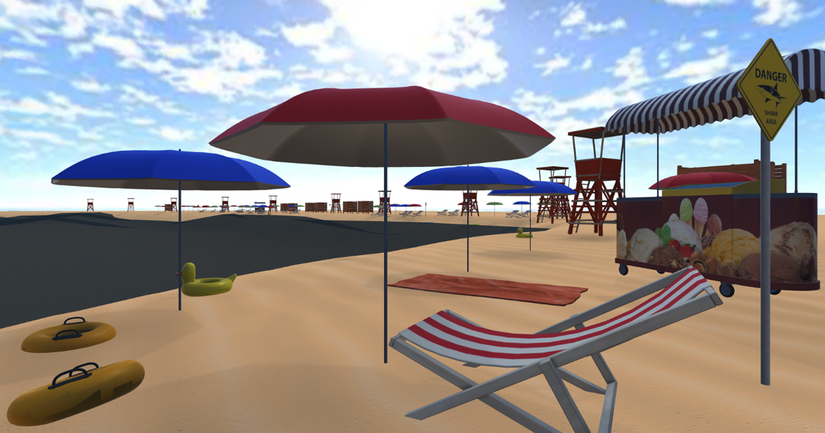 Beach - resort | 3D Props | Unity Asset Store